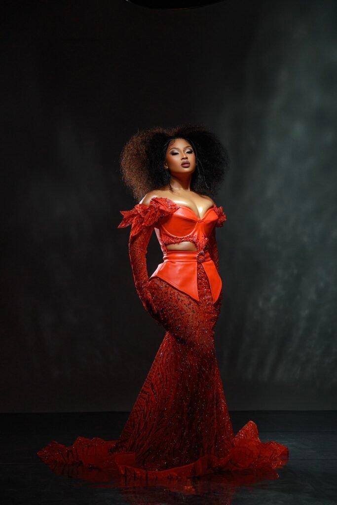 🔥 Cyan Boujee Sets Durban July 2025 Ablaze in Fiery Red Look — A Marvel ...