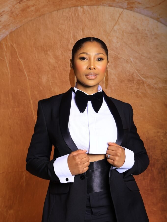Enhle Mbali and her sons steal the spotlight at Basadi in Music Awards