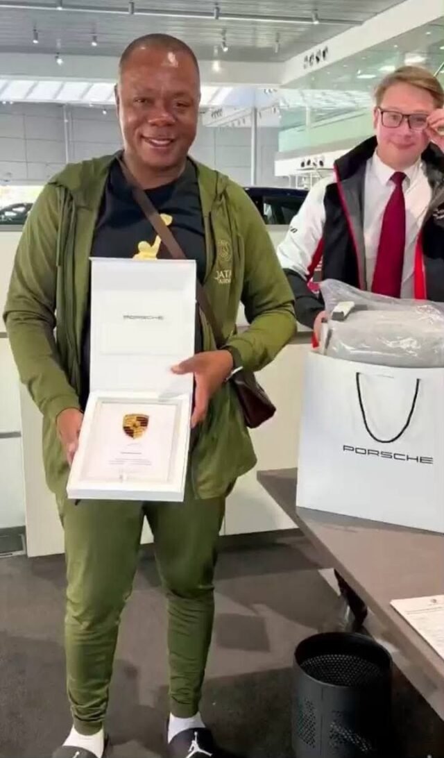Ladgac founder Mr Moloto spoils himself with a Porsche – VIDEO | Mzansi ...